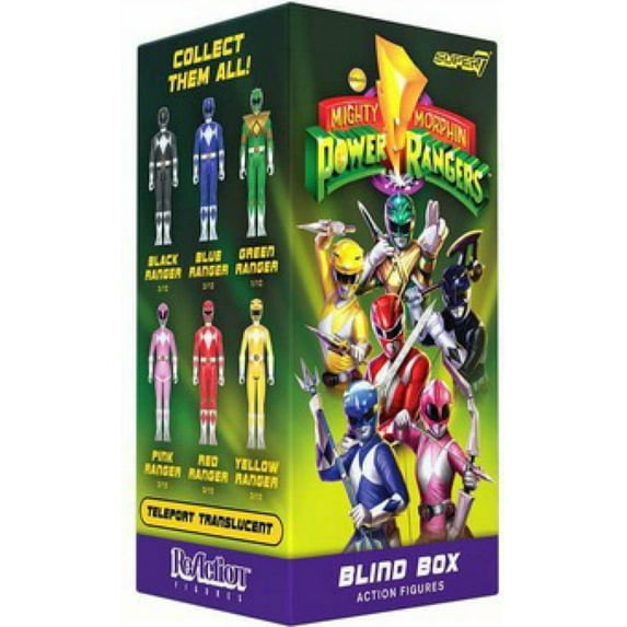 ReAction Mighty Morphin Power Rangers Wave 1 Mystery Pack (1 RANDOM ...