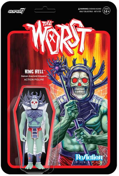 ReAction Wave 3 King Hell Action Figure - Walmart.com