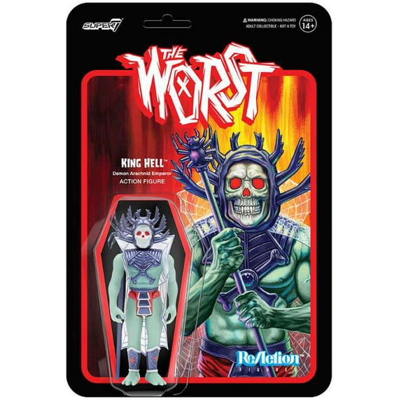 ReAction Wave 3 King Hell Action Figure - Walmart.com
