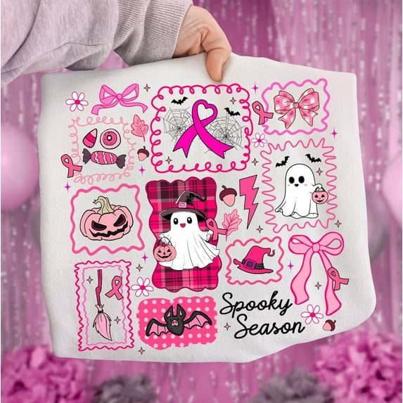 ReActiva Breast Cancer Halloween Shirt, Breast Cancer , Pink Ribbon ...