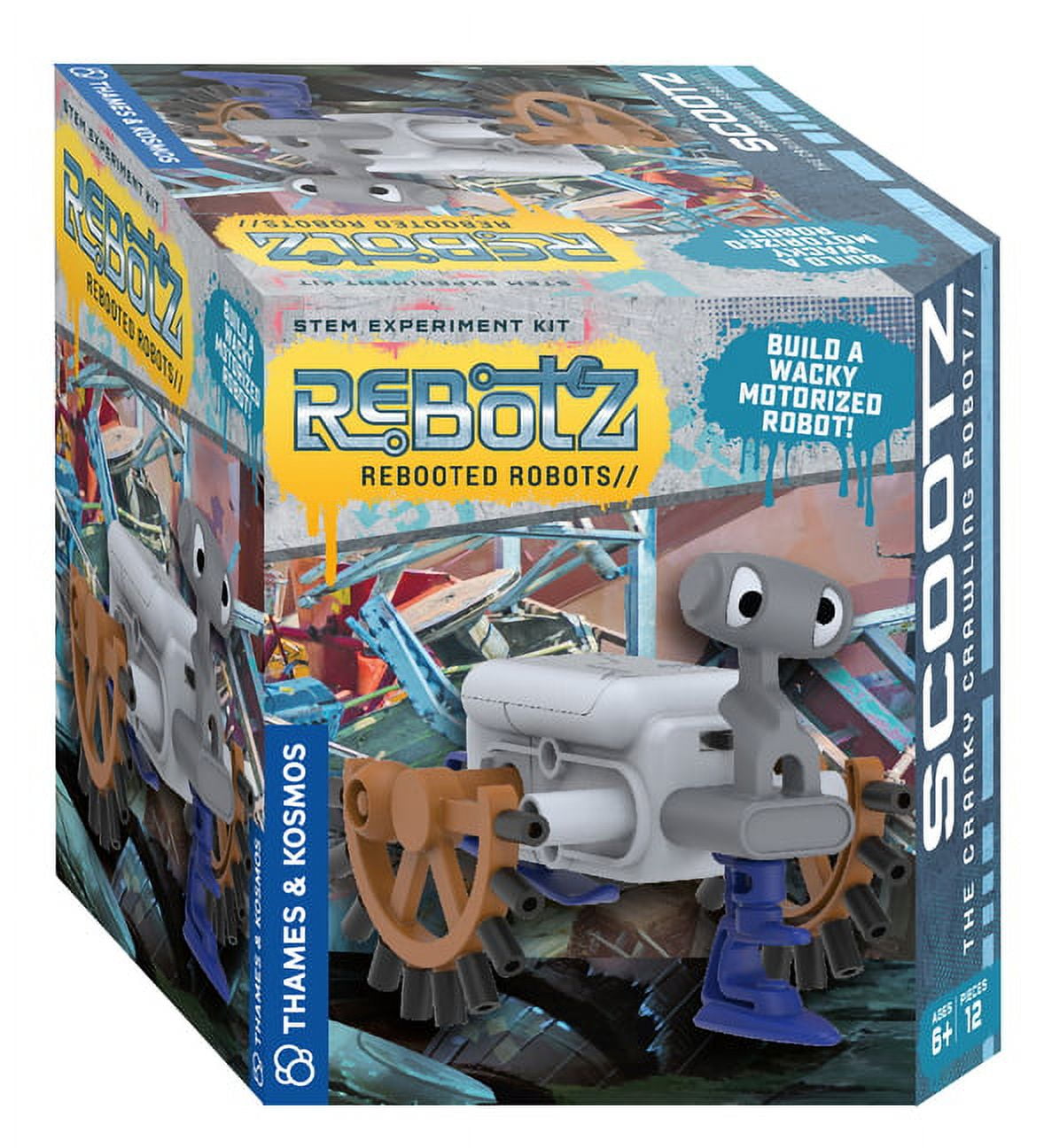 Rebotz: Scootz - The Cranky Crawling Robot (Other) - Walmart.com