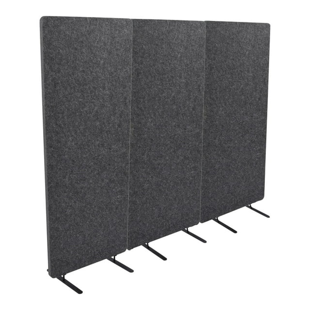 ReFocus™ Raw Freestanding Acoustic Room Divider 3 Pack – Reduce Noise ...