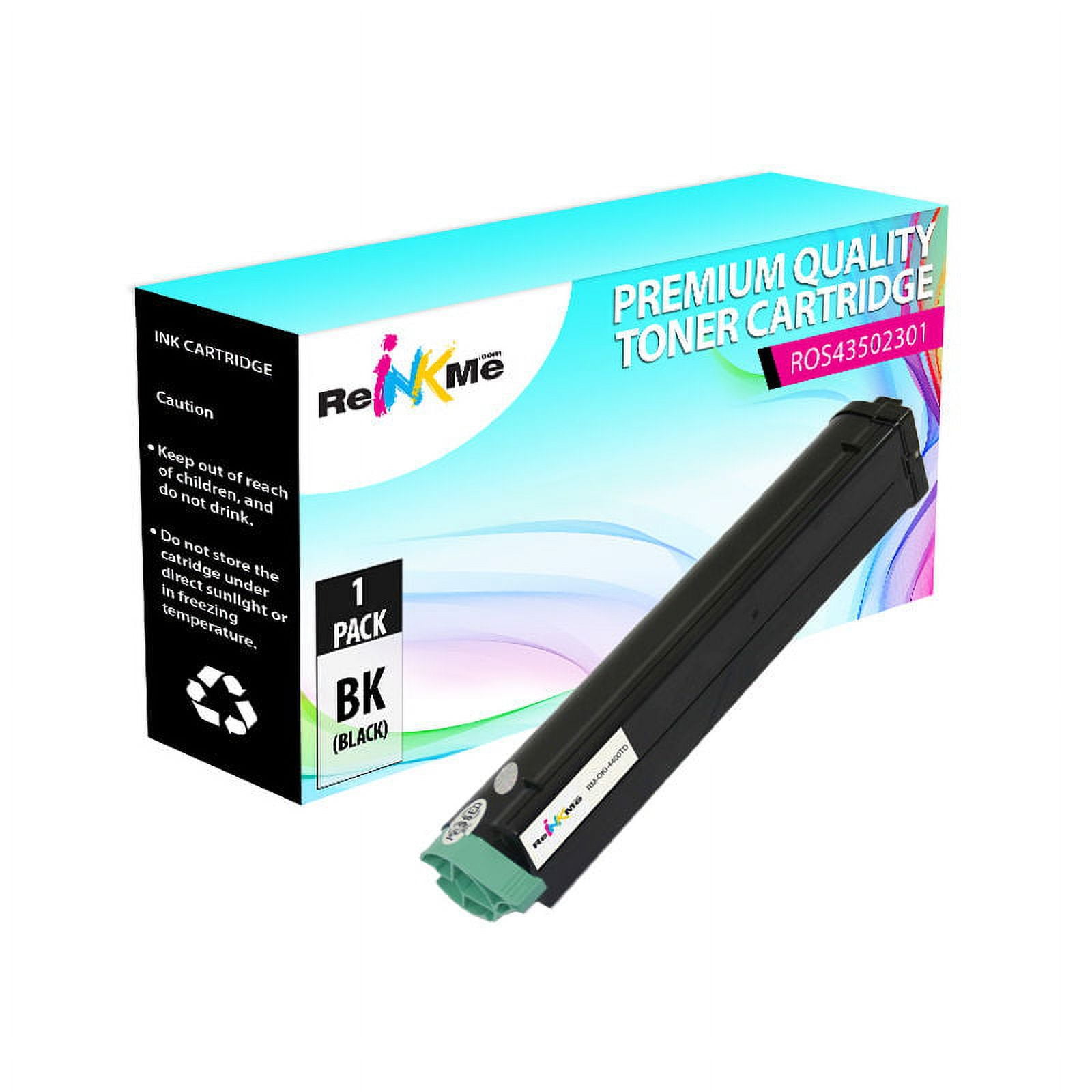 ReInkMe Compatible 43502301 Toner Cartridge for Okidata B4400 B4550 ...