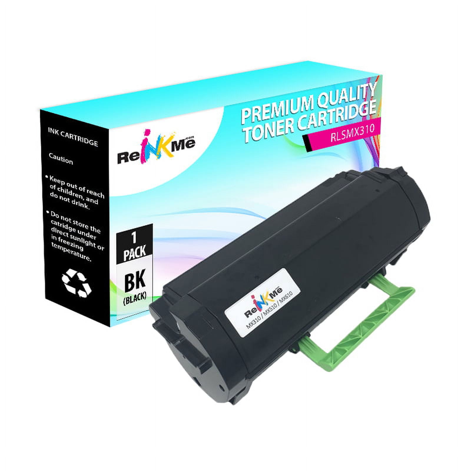 ReInkMe Compatible 60F1000 Toner Cartridge for Lexmark MX310dn MX410de ...