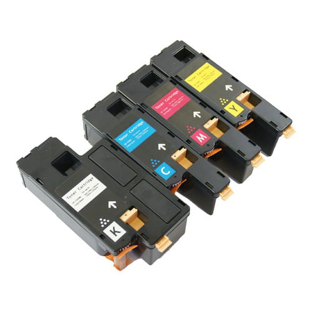 ReInkMe Compatible Black & Color Toner Set for Dell 1250c 1350cnw ...
