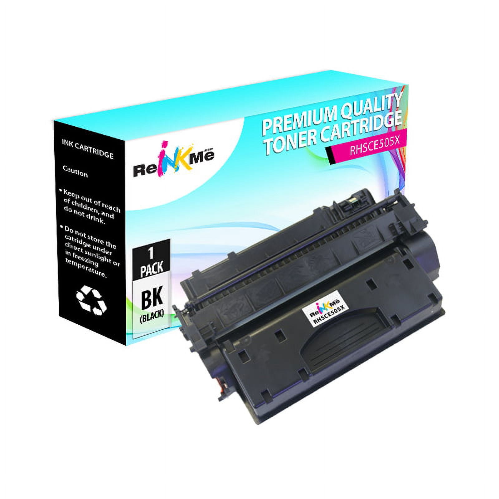 ReInkMe Compatible CE505X 05X Toner Cartridge for HP LaserJet P2055d ...