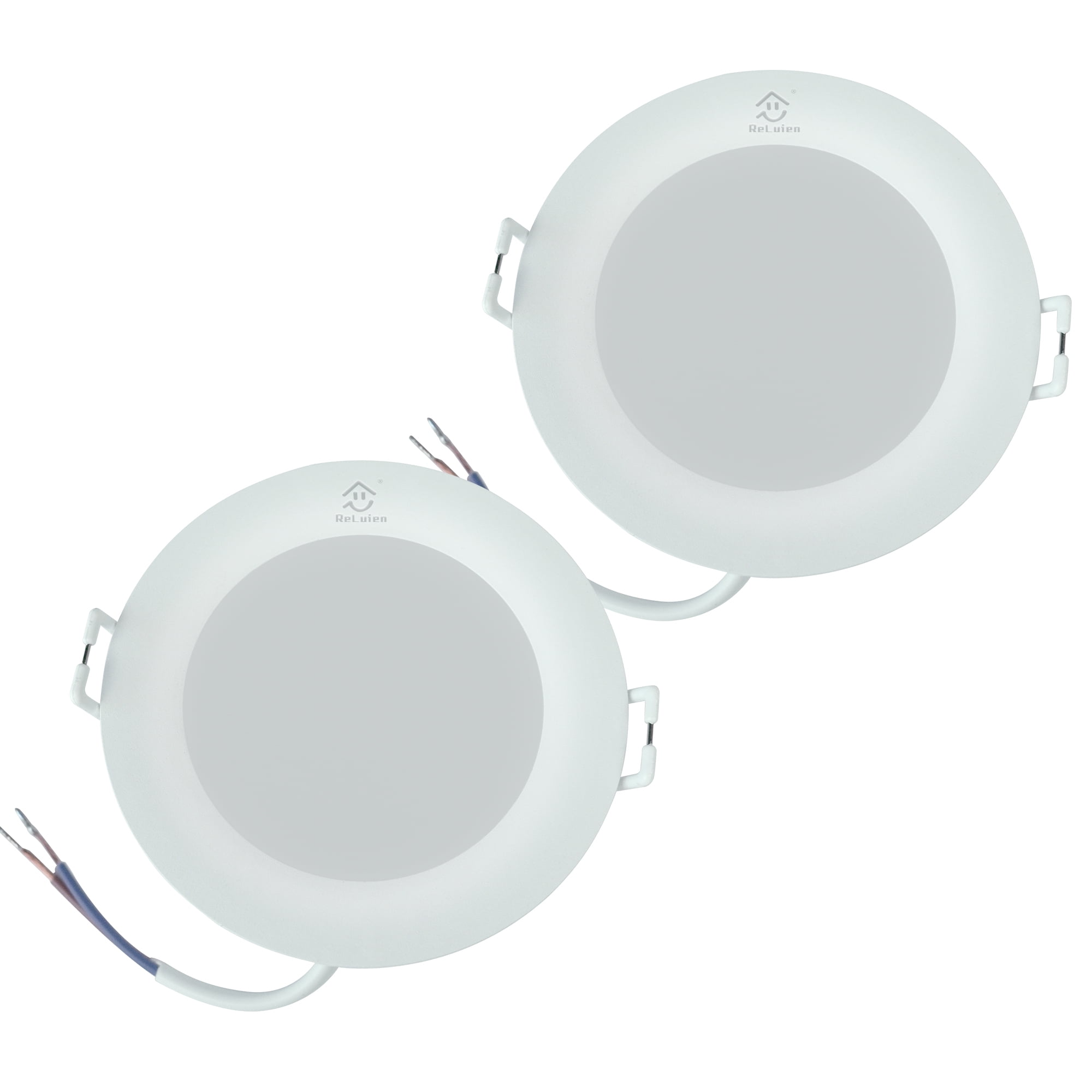 ReLuien LED Recessed Downlight, fit Most 5-6" Housing Cans, Baffle Trim ...
