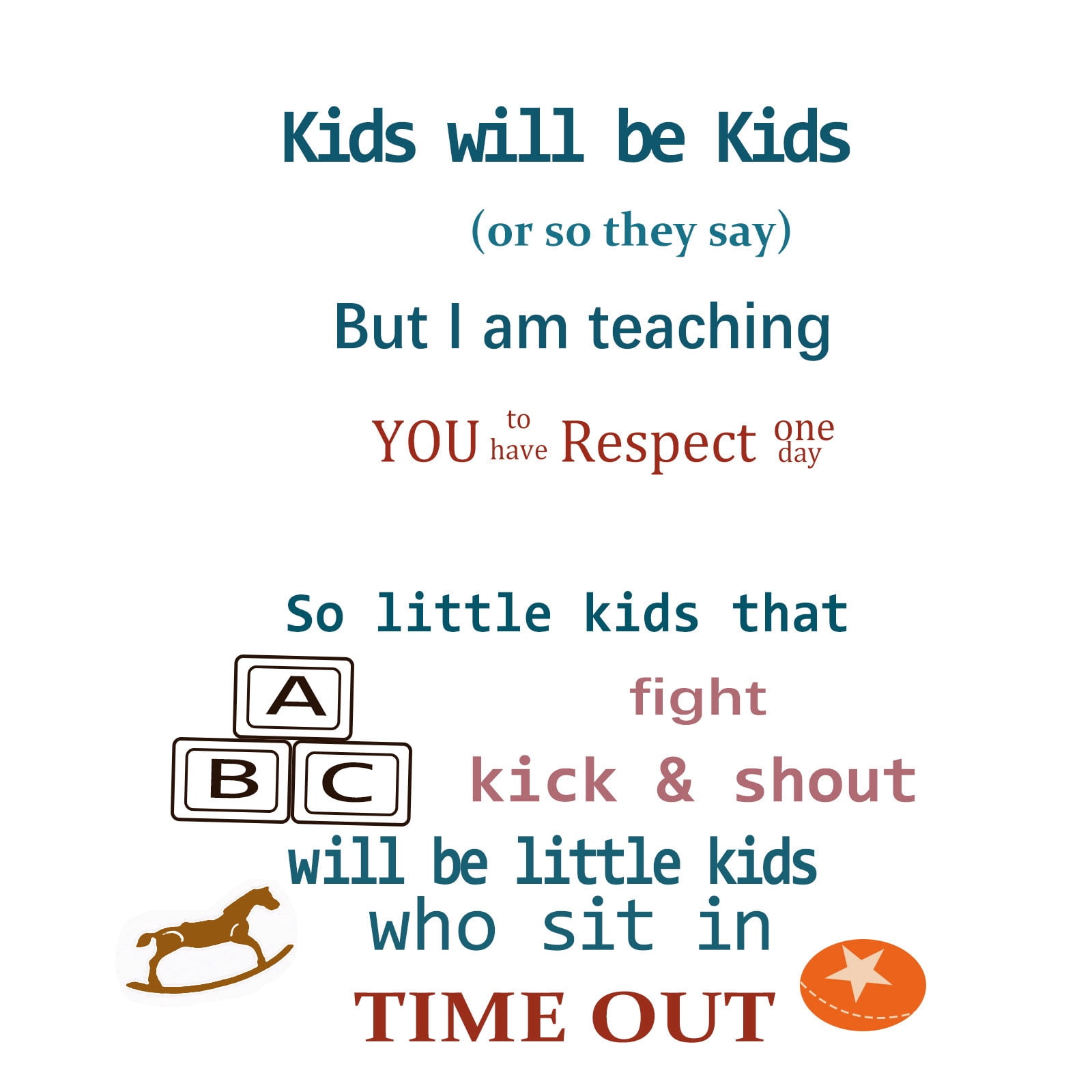ReTeiv 1/Set Child Early Education Sticker For “Boy To Be A Men” ,Boy’s ...