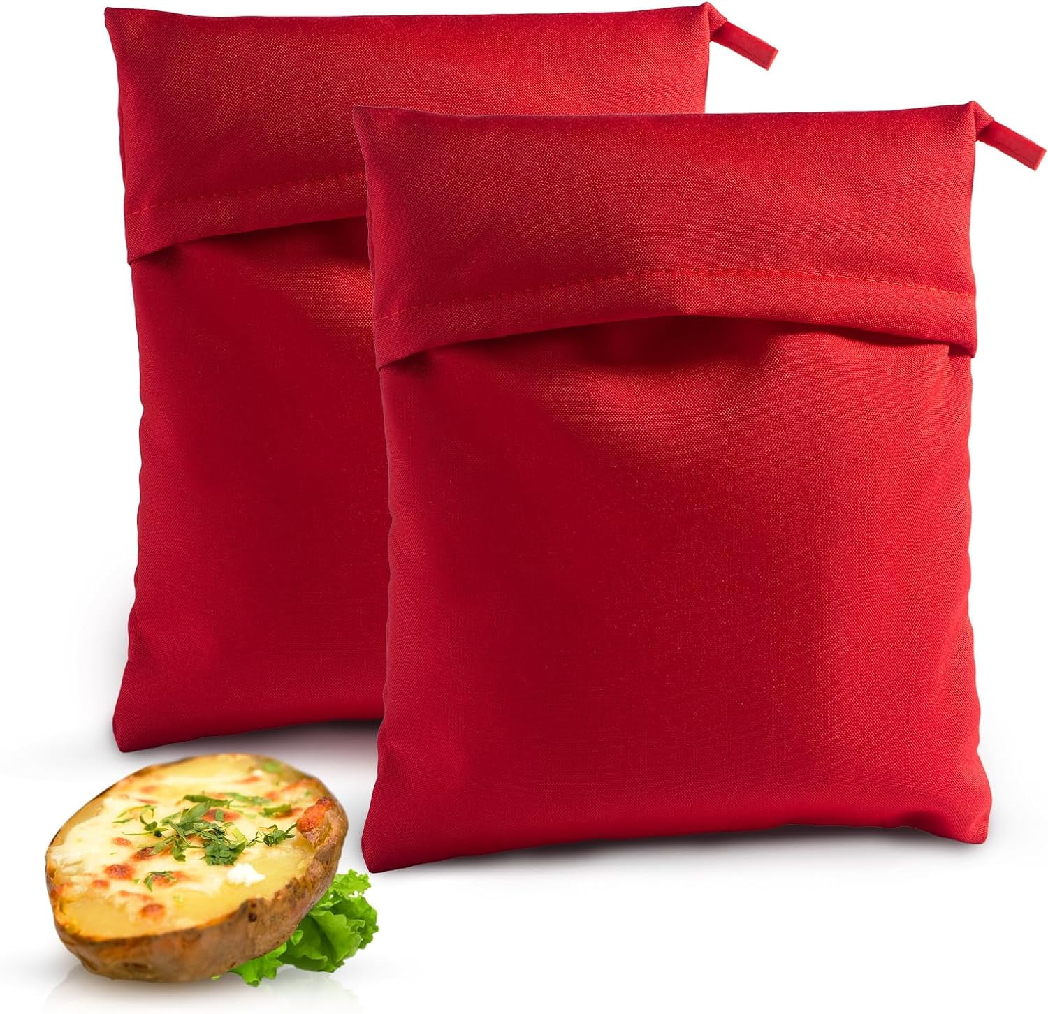 ReTeiv (2 Pack) Microwave Potato Cooker Bag- Potato Express Pouch ...