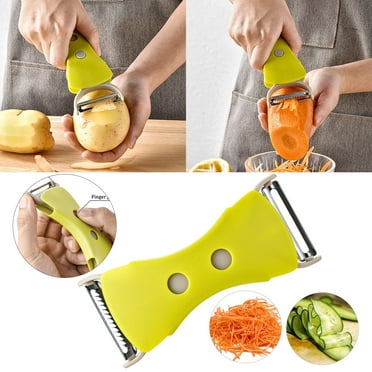 1 Pc Vegetable Cleaning Brush Potato Peeler Shred Scrub Fruit Cleaner ...