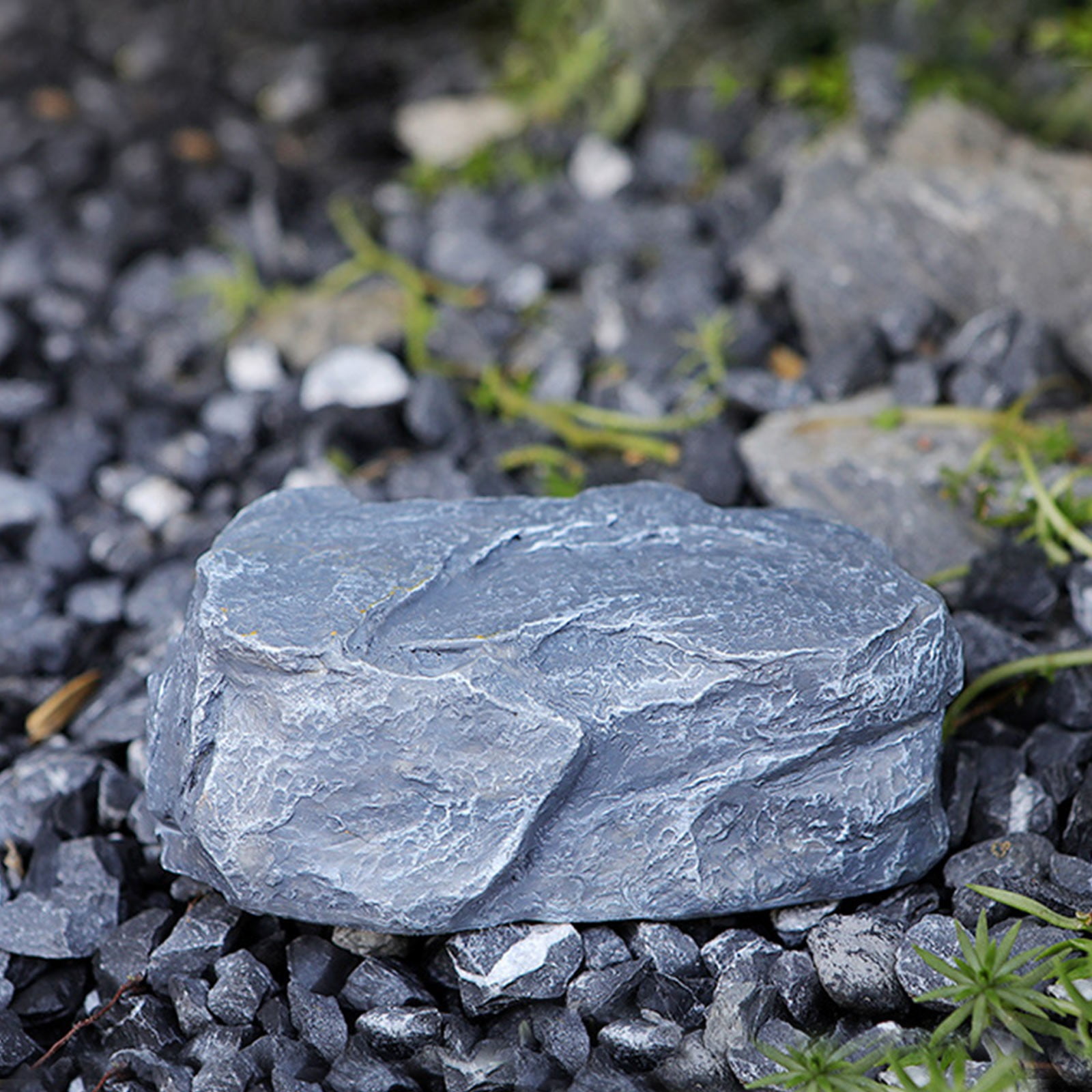 ReTeiv Fake Rocks Spare Key Storage,Decorative Stone Garden Ornament ...