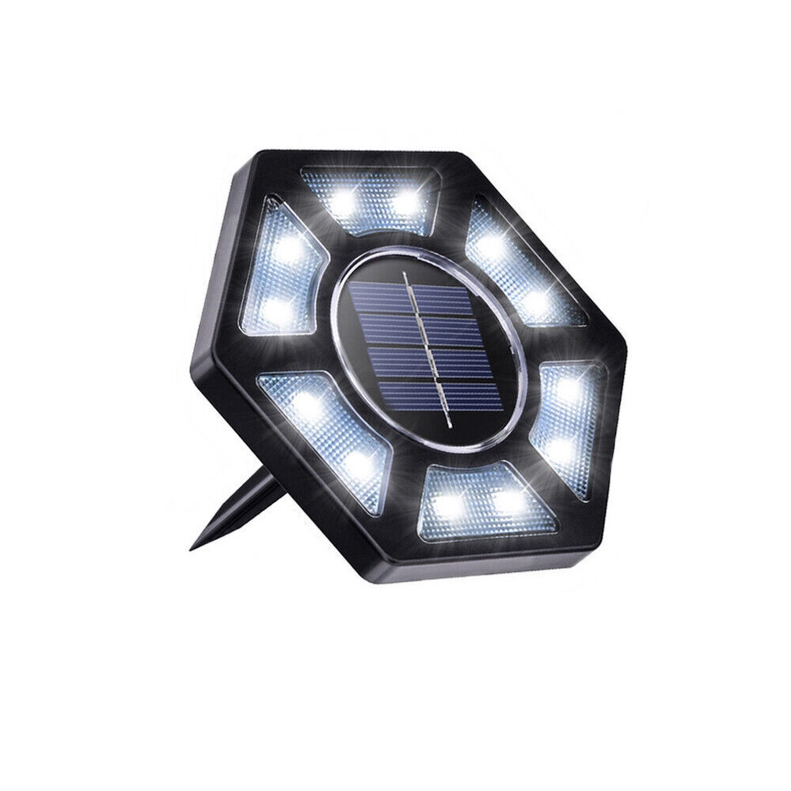 ReTeiv Ground Lights Outdoor With 12 LED Lights Source Automatic ...