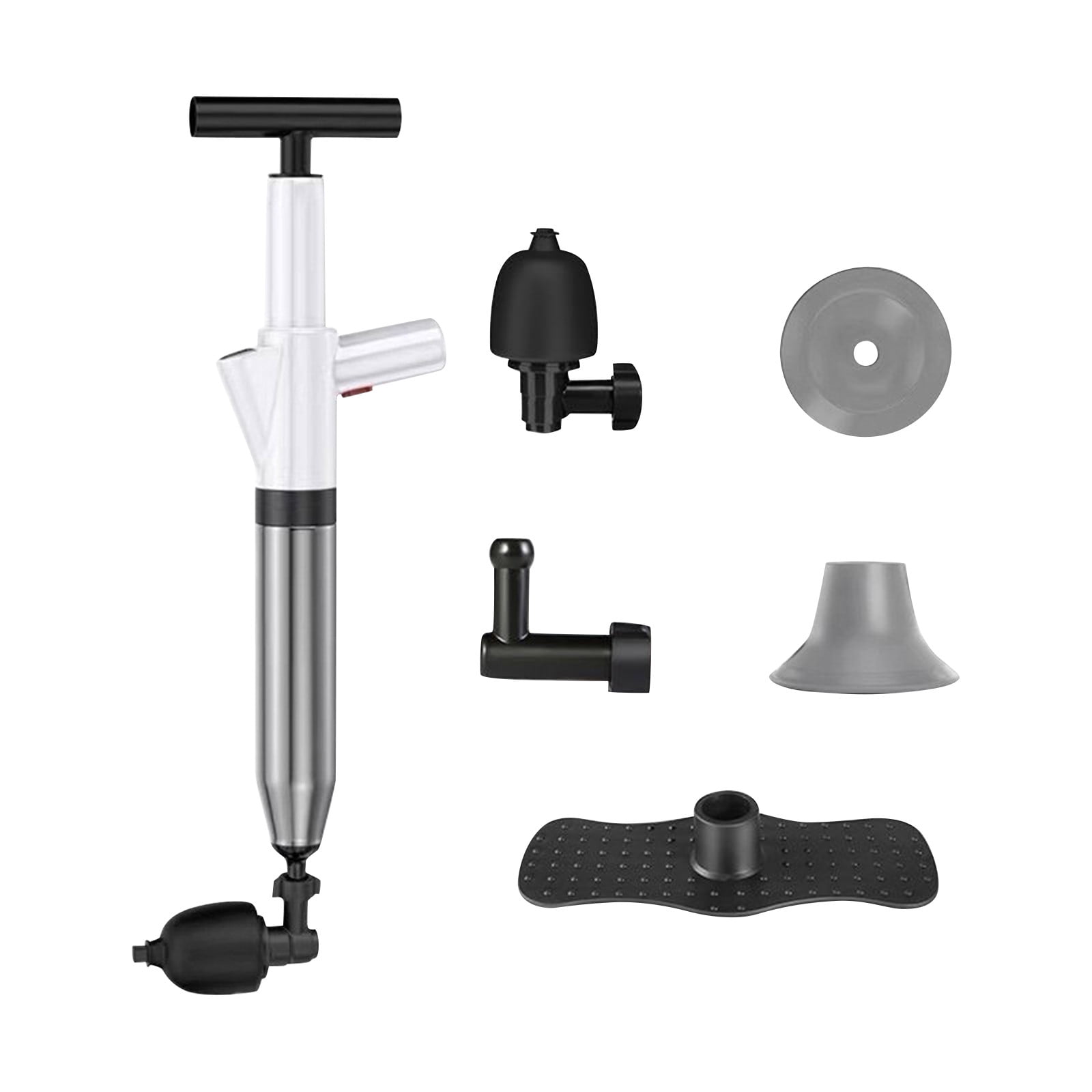 ReTeiv Toilet Plunger, High Pressure Spray With Real-time Pressure ...