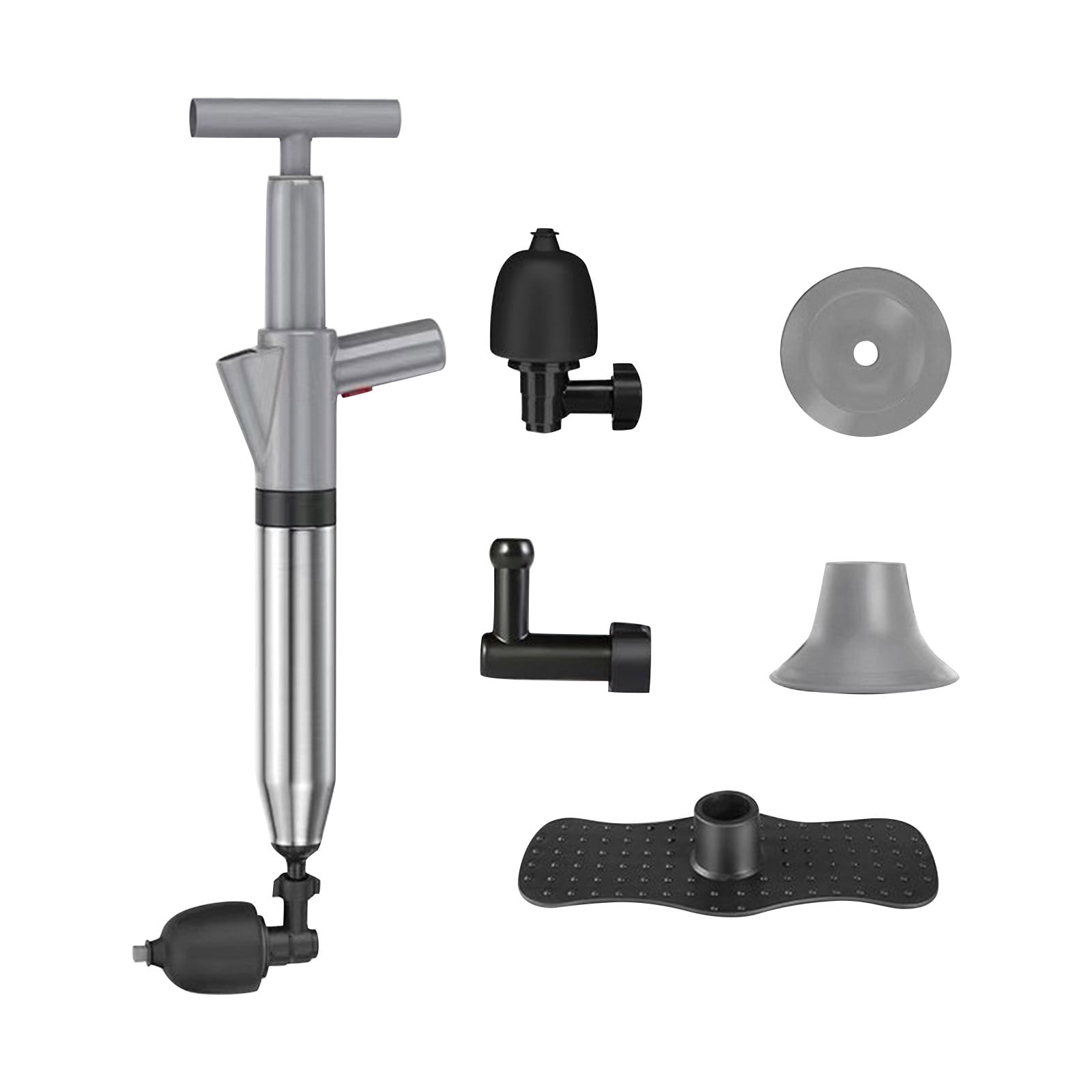 ReTeiv Toilet Plunger, High Pressure Spray With Real-time Pressure ...