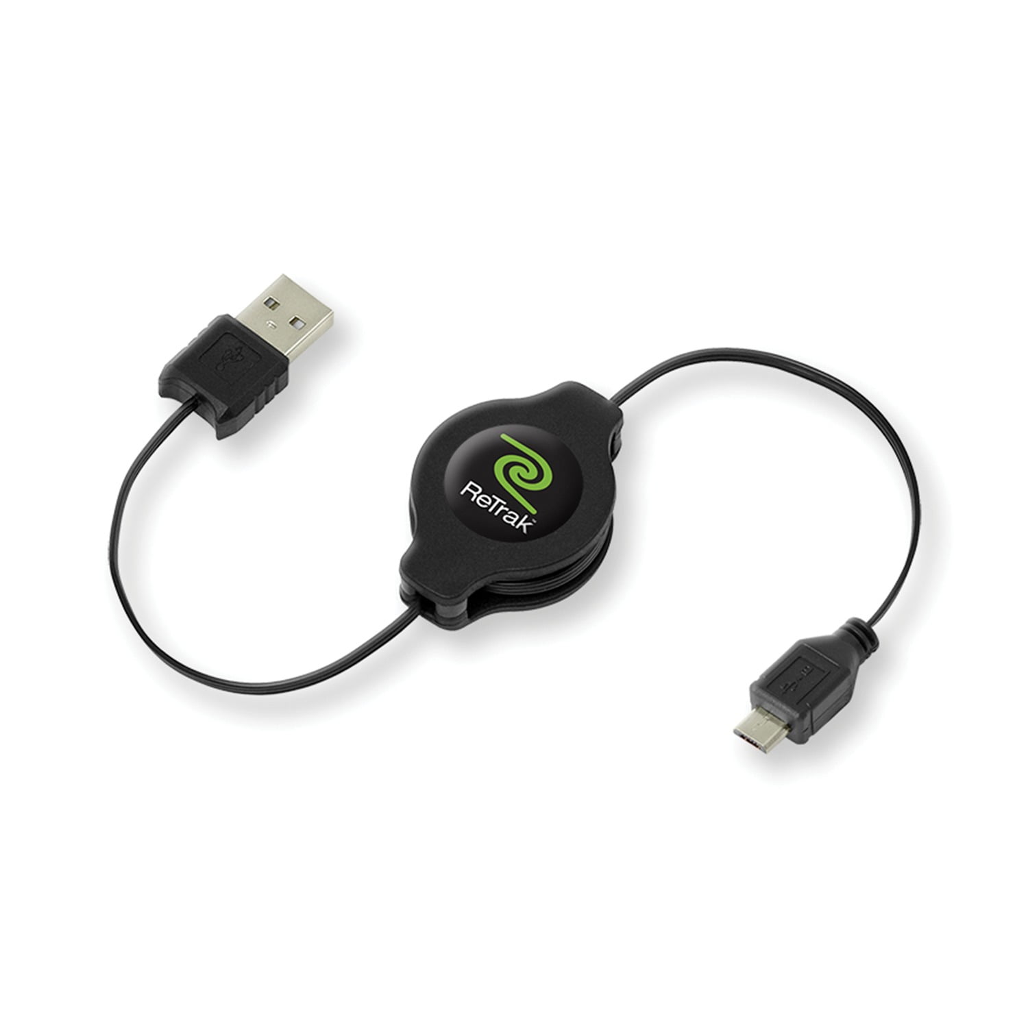 ReTrak ETESM5 Retractable Micro USB Cable - Walmart.com
