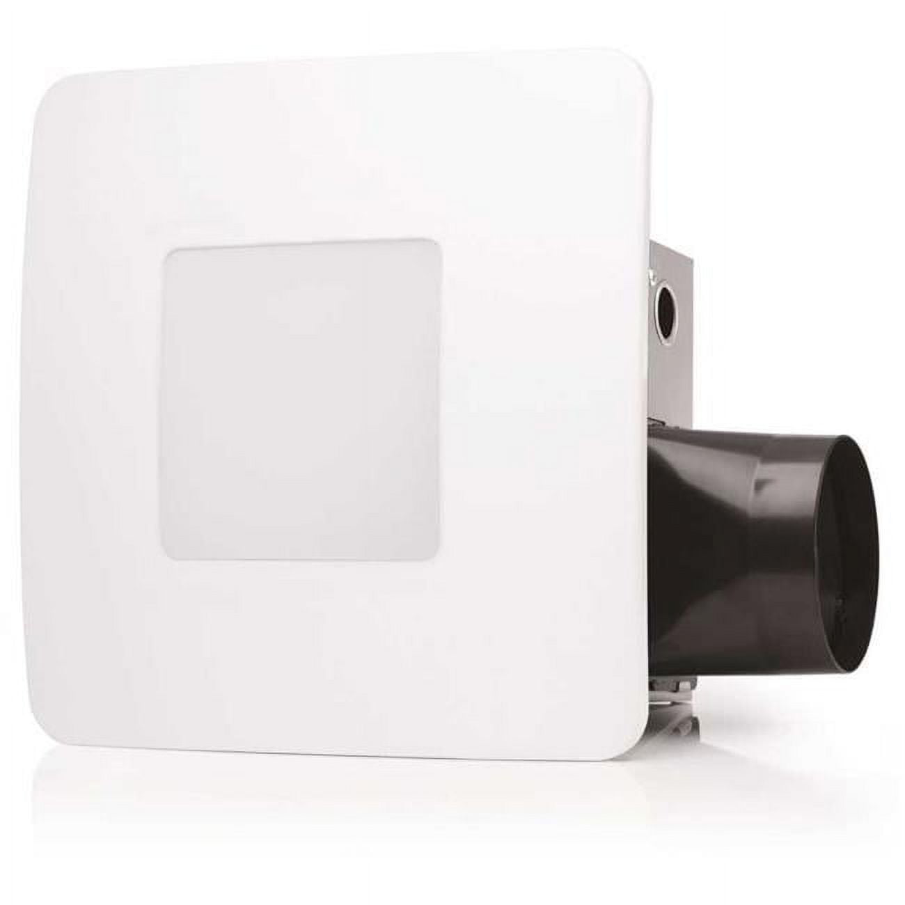ReVent RVL50 50 CFM Easy Installation Bathroom Exhaust Fan with LED ...