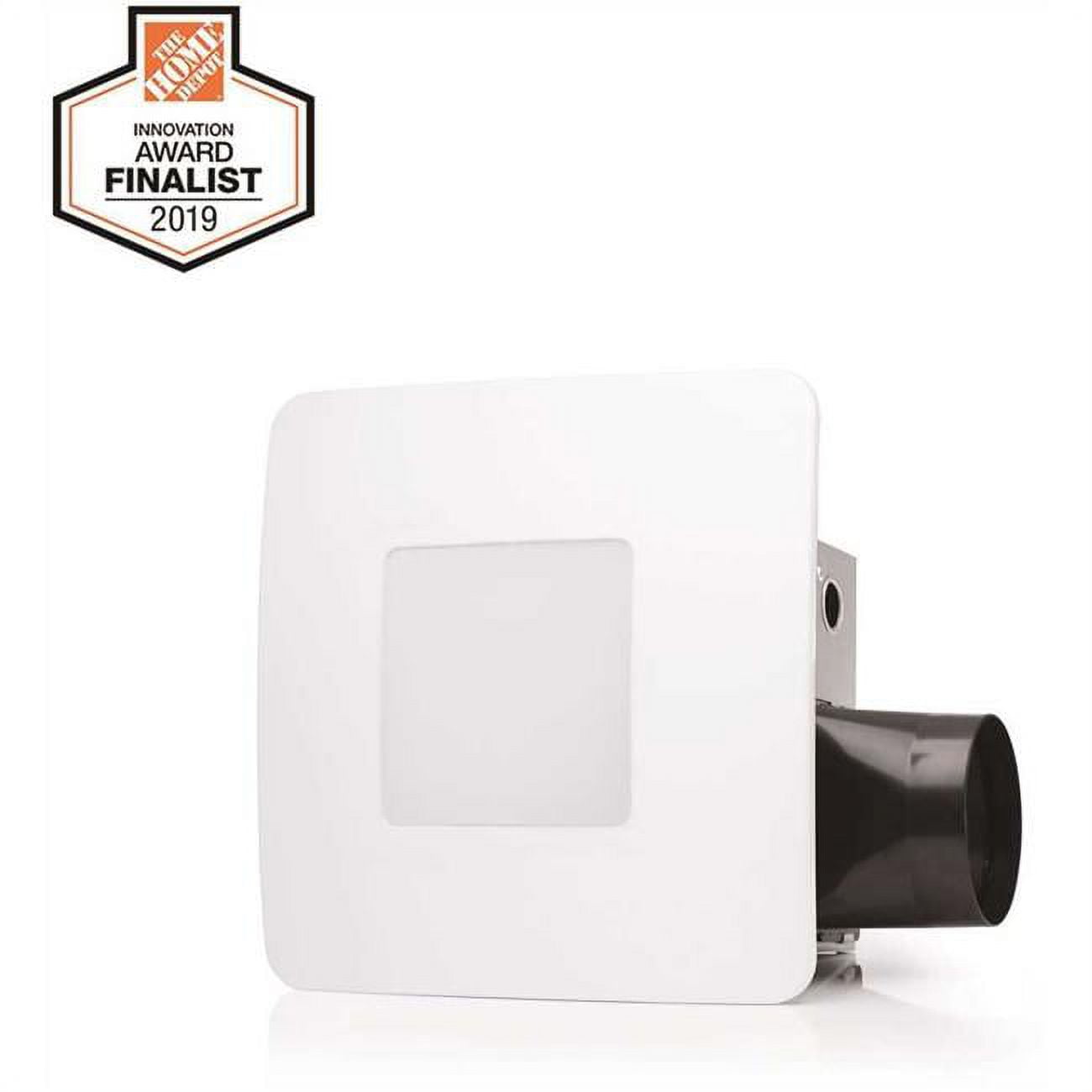 ReVent Bathroom Exhaust Fan, 80 CFM, LED Lighting, Ultra Quiet, Easy ...