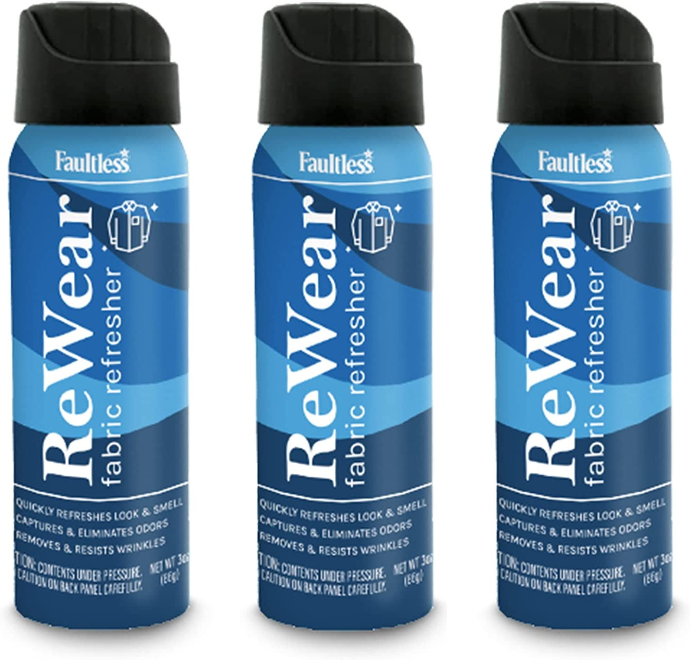 ReWear Dry Wash Spray for Clothing – Wrinkle Remover, Fabric Refresher ...