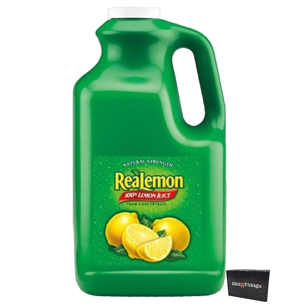 ReaLemon 100% Lemon Juice - 1 Gallon for Food Preparation - Walmart.com