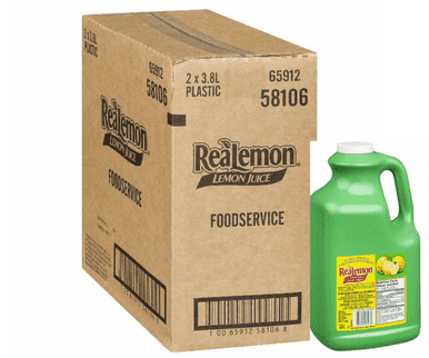 ReaLemon Lemon Juice | Bulk Food Service | 3.8L/Unit, 2 Units/Case ...