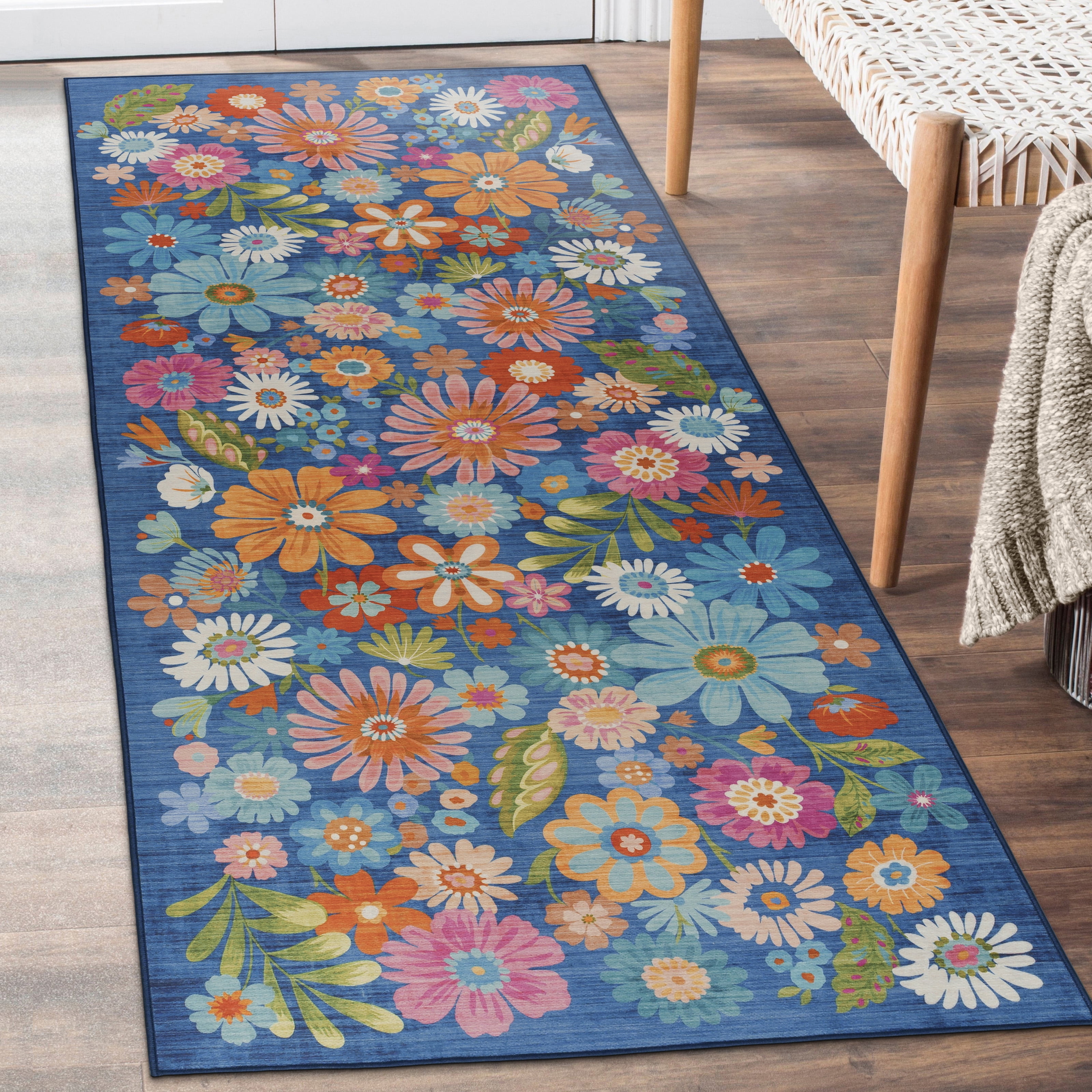 ReaLife Machine Washable Rug - Stain Resistant, Non-Shed - Eco-Friendly ...