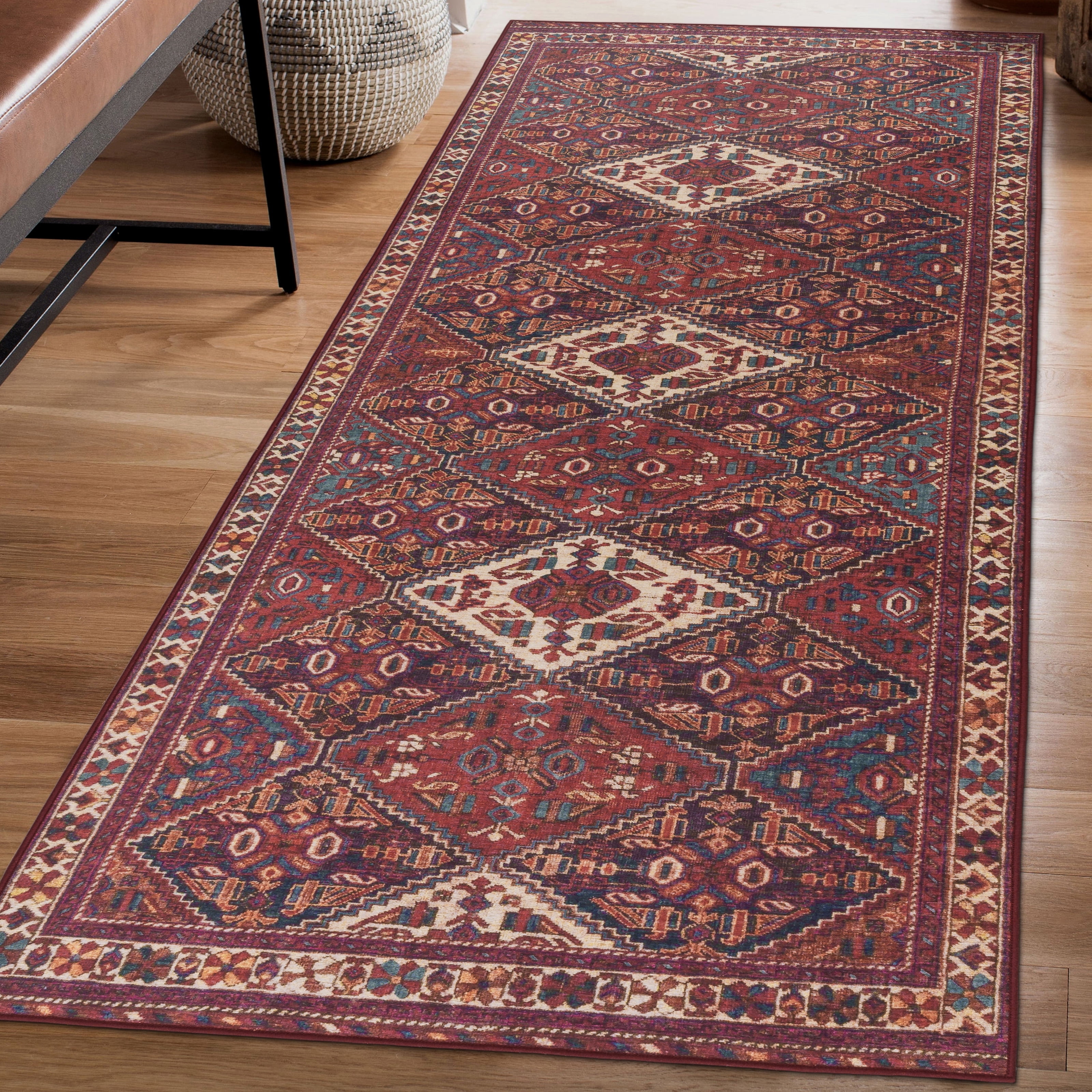 ReaLife Machine Washable Rug - Stain Resistant, Non-Shed - Eco-Friendly ...