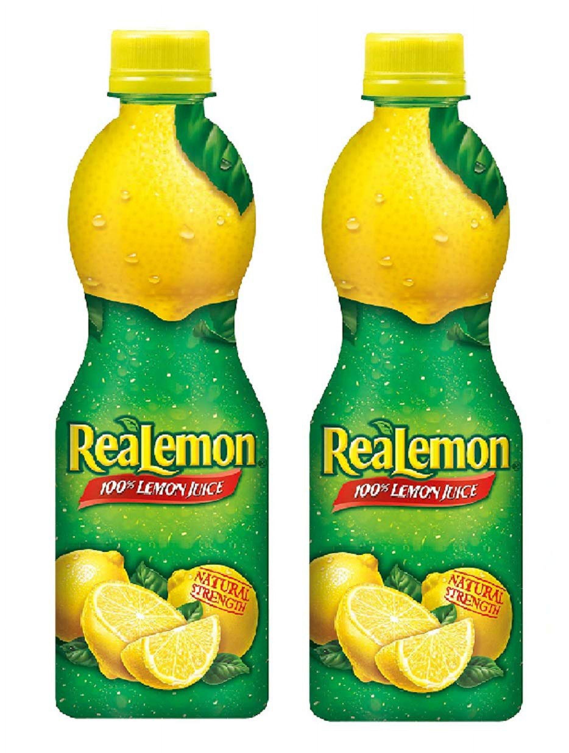 ReaLime 100% Lemon Lime Juice, 8 Fluid Ounce Bottle (Lemon, 2 Bottles ...