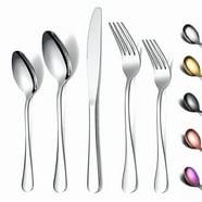 5 Piece Halloween Skull Silverware Set, Stainless Steel Flatware Set ...