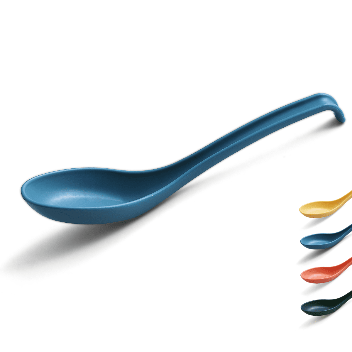 ReaNea Reusable Soup Spoons, Dinner Spoon, Made of Food Grade PP, BPA ...