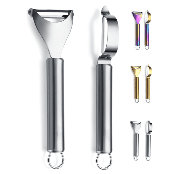 MORESEC under $5 Stainless Steel PeelerFruit and Vegetable Peeler with ...