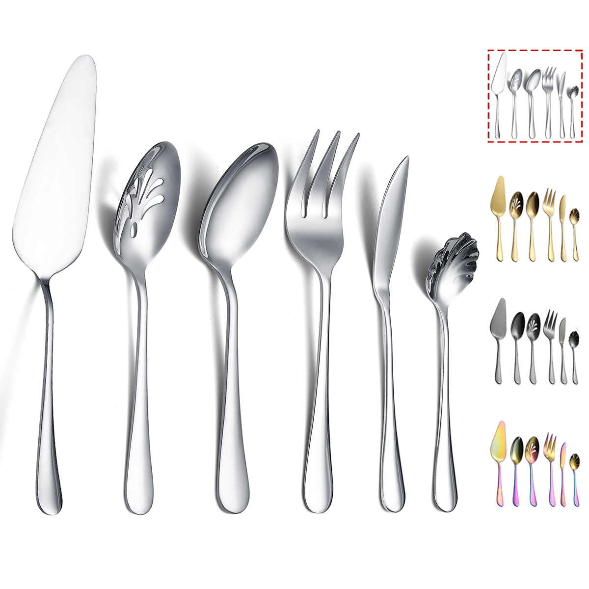 International Silver Simplicity 53-piece Stainless Steel Flatware Set ...