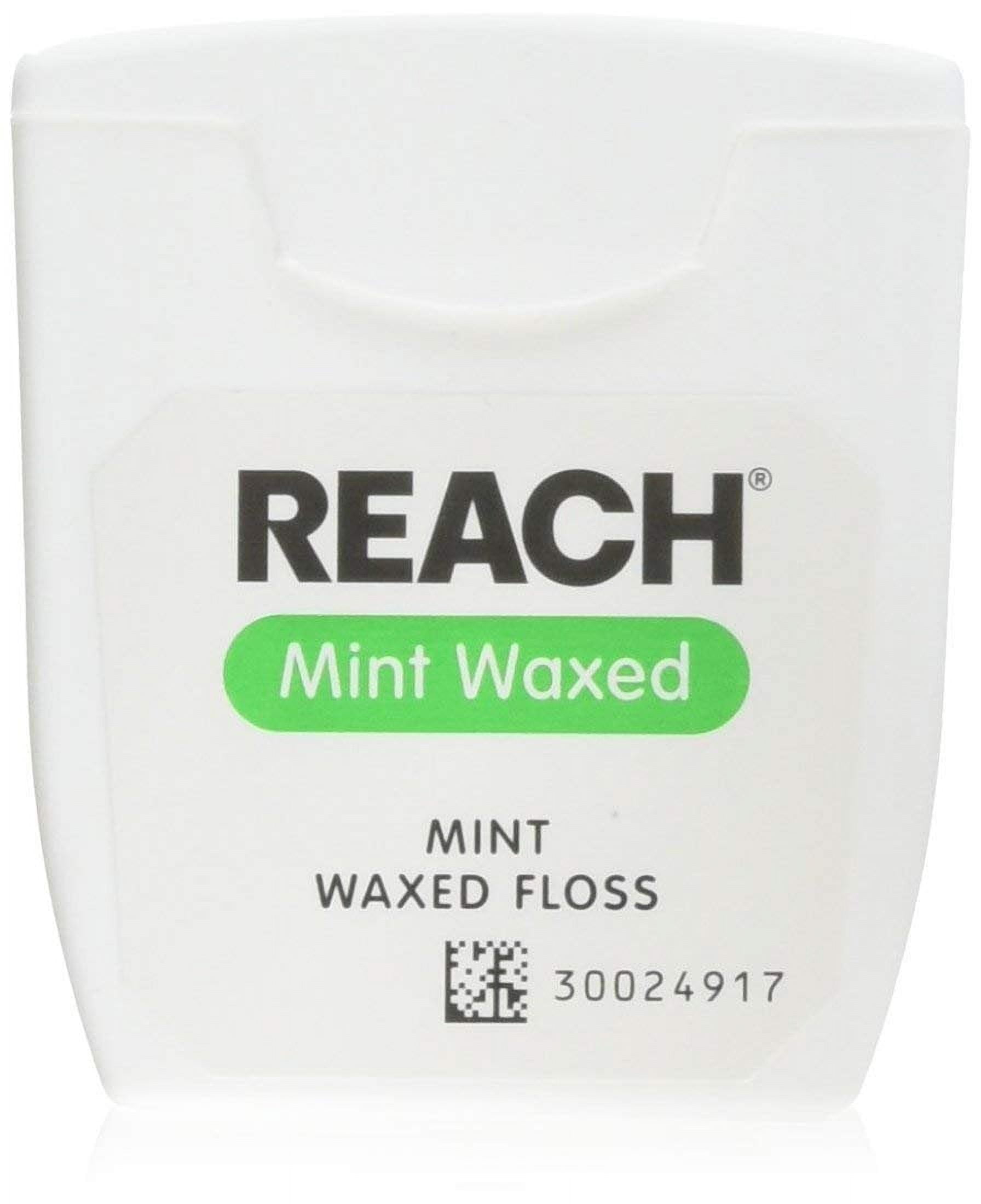 Reach Mint Waxed Dental Floss, 55 Yards - Walmart.com