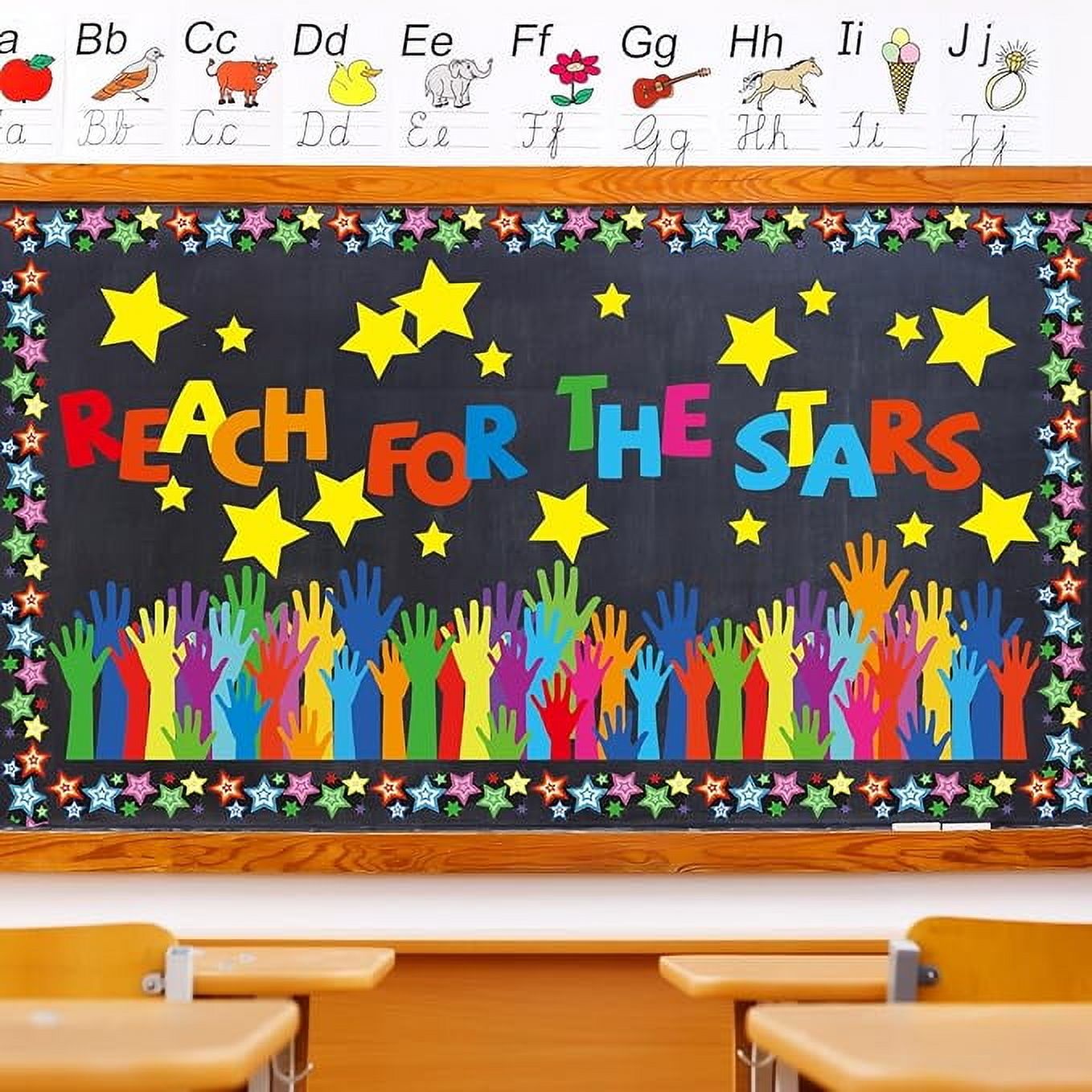 Reach for The Stars Bulletin Board Back to School Bulletin Board ...