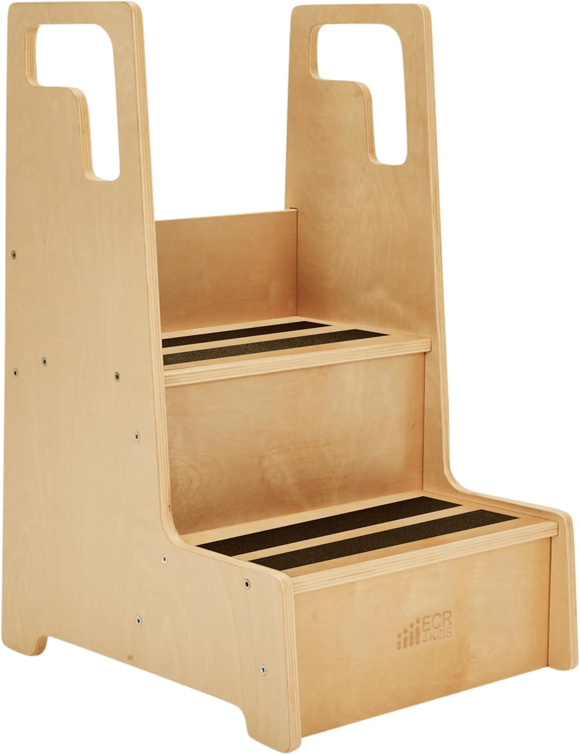 Reach-Up Step Stool with Handles, Kids Furniture, White Wash - Walmart.com