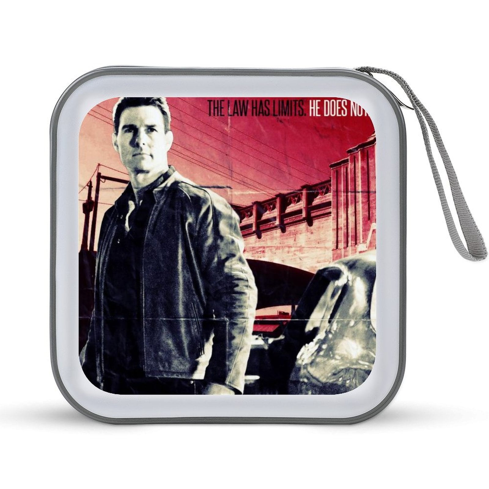 Reacher CD Case, 40 Capacity VCD/DVD Case Holders Wallet Hard Plastic ...