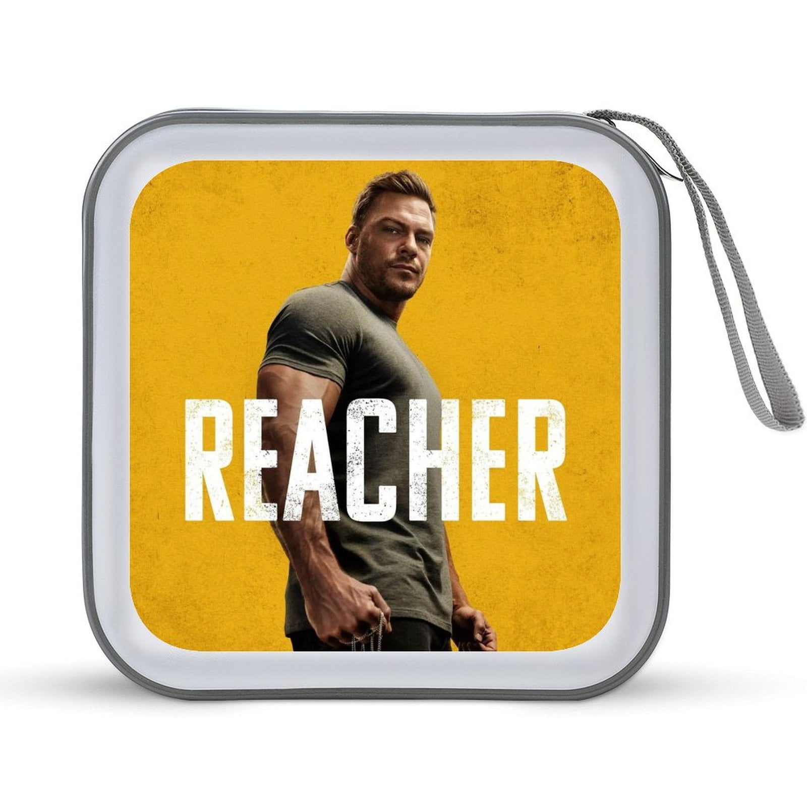 Reacher CD Case, 40 Capacity VCD/DVD Case Holders Wallet Hard Plastic ...