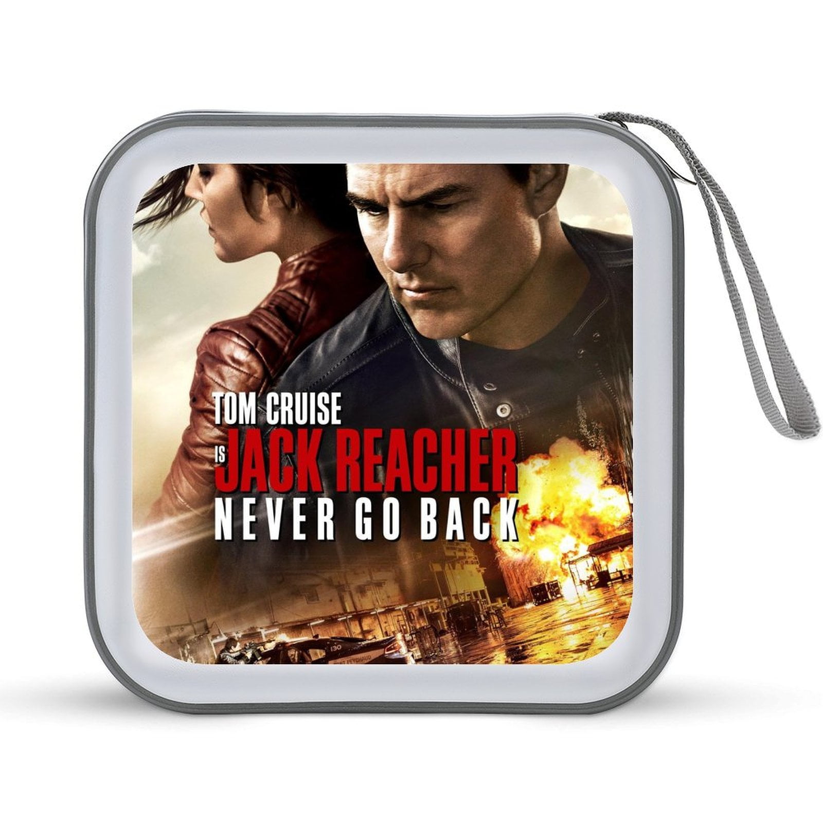 Reacher CD Case, 40 Capacity VCD/DVD Case Holders Wallet Hard Plastic ...
