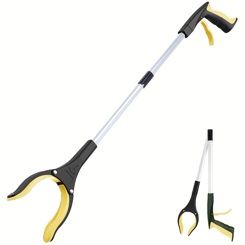 Reacher Grabber 32" Extra Long with Magnet Extraction - Foldable ...
