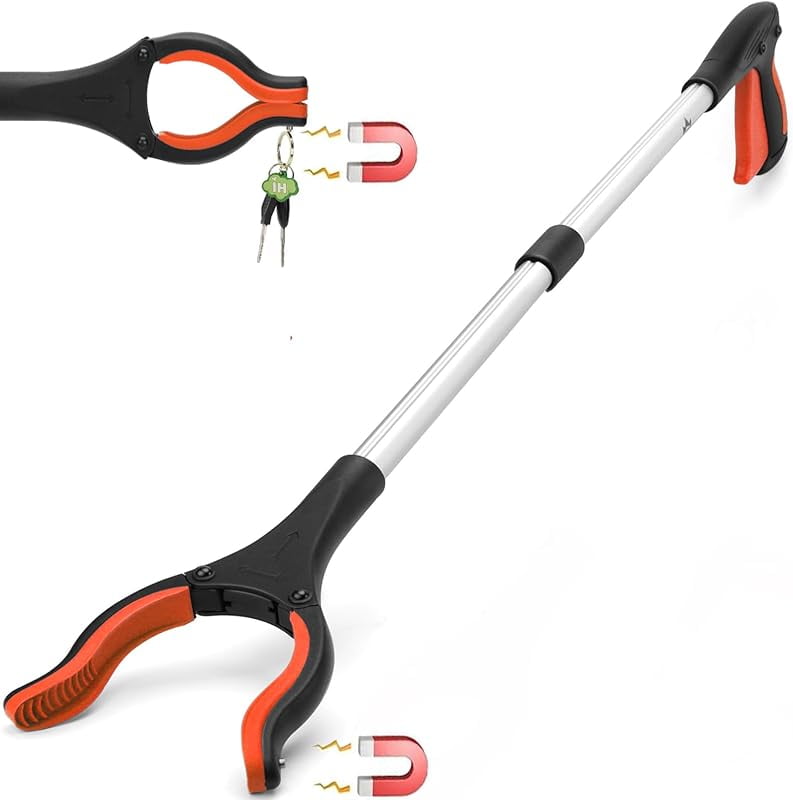 Reacher Grabber Pickup Tool, 32" Long Grabber Reacher Tool with ...