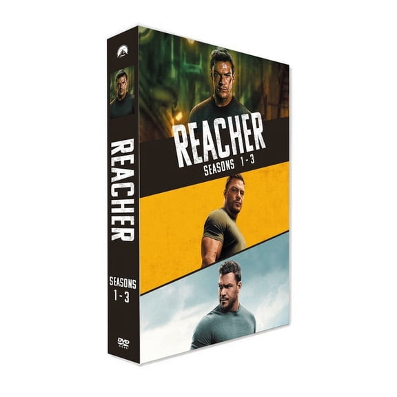 Paramount Home Video Reacher Season 3 DVD Action Adventure Drama based ...