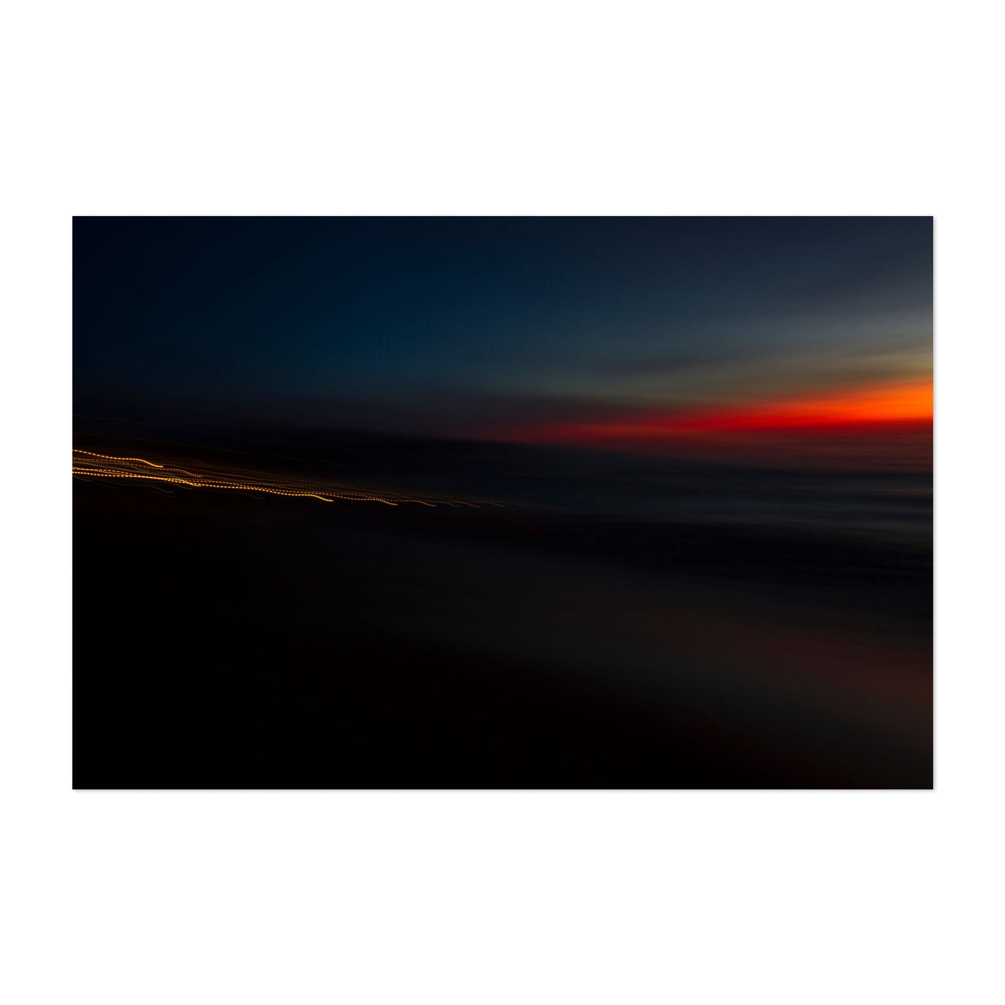 Reaching Twilight - Redondo Beach California Photography Abstract ...