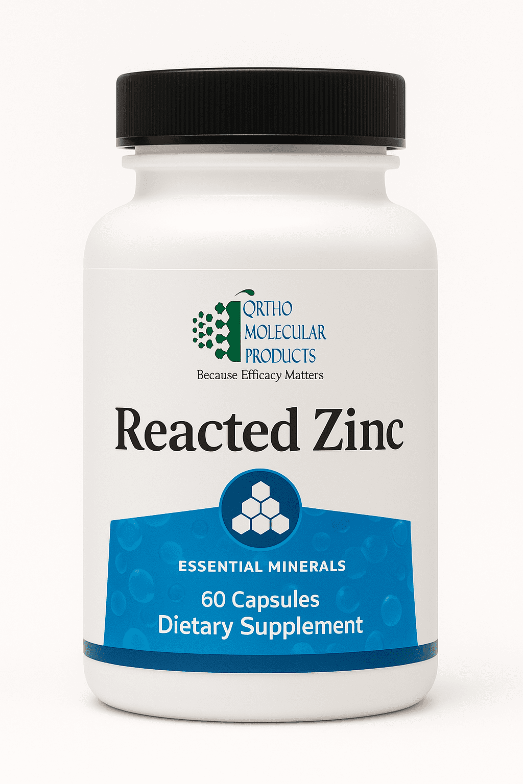 Reacted Zinc (60 capsules) by Ortho Molecular Products 60ct - Walmart ...