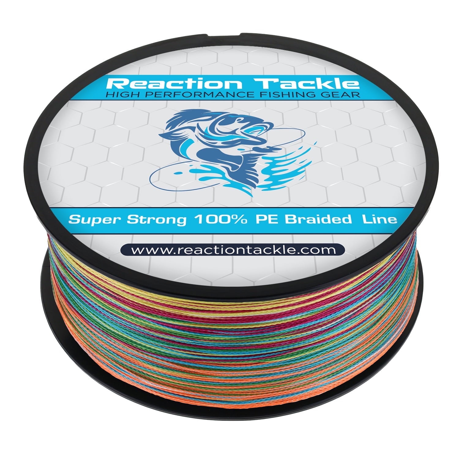 Reaction Tackle 30LB Multi-Color Fishing Line, 300yd - Walmart.com