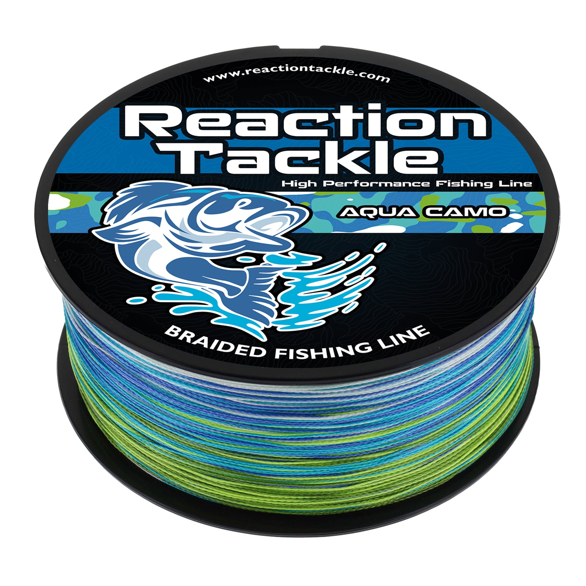 Reaction Tackle Braided Fishing Line – Pro Grade PE Braid, Super Strong ...