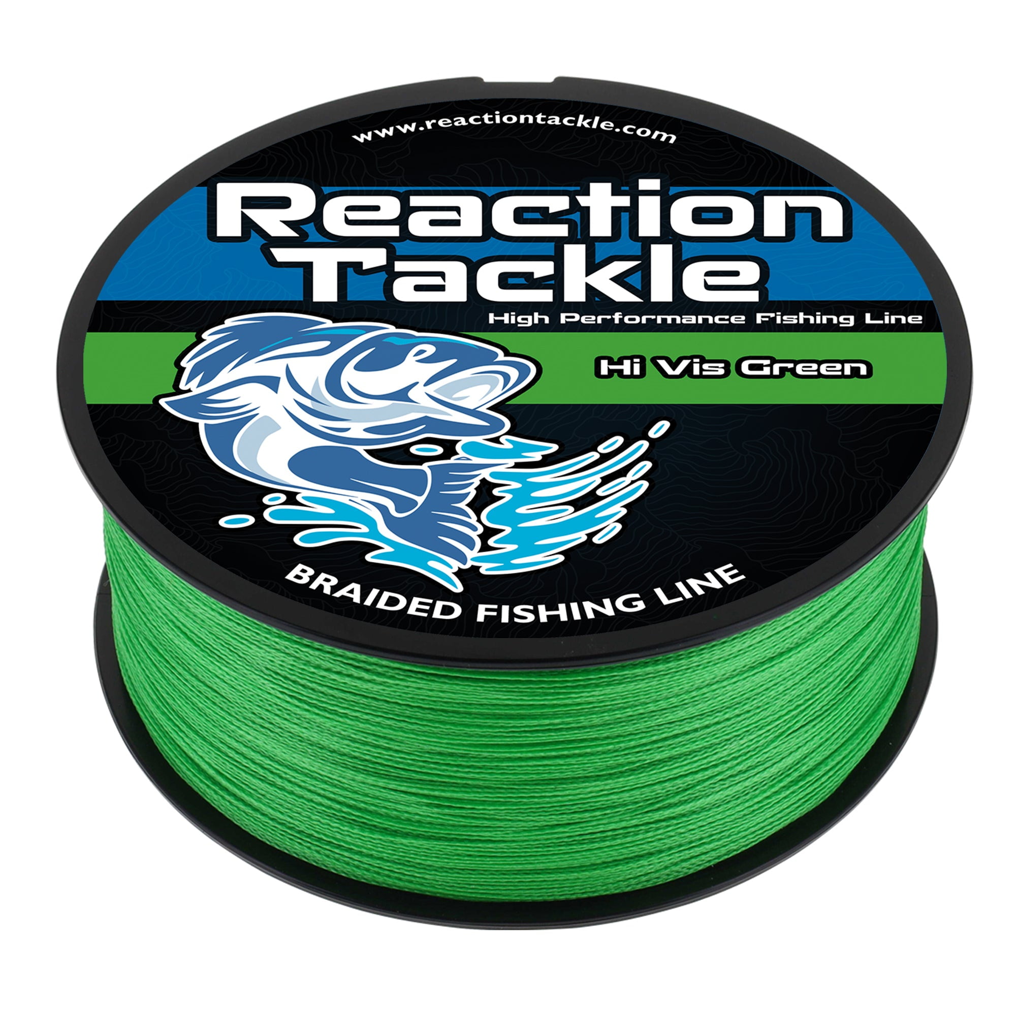 Reaction Tackle Braided Fishing Line – Pro Grade PE Braid, Super Strong ...