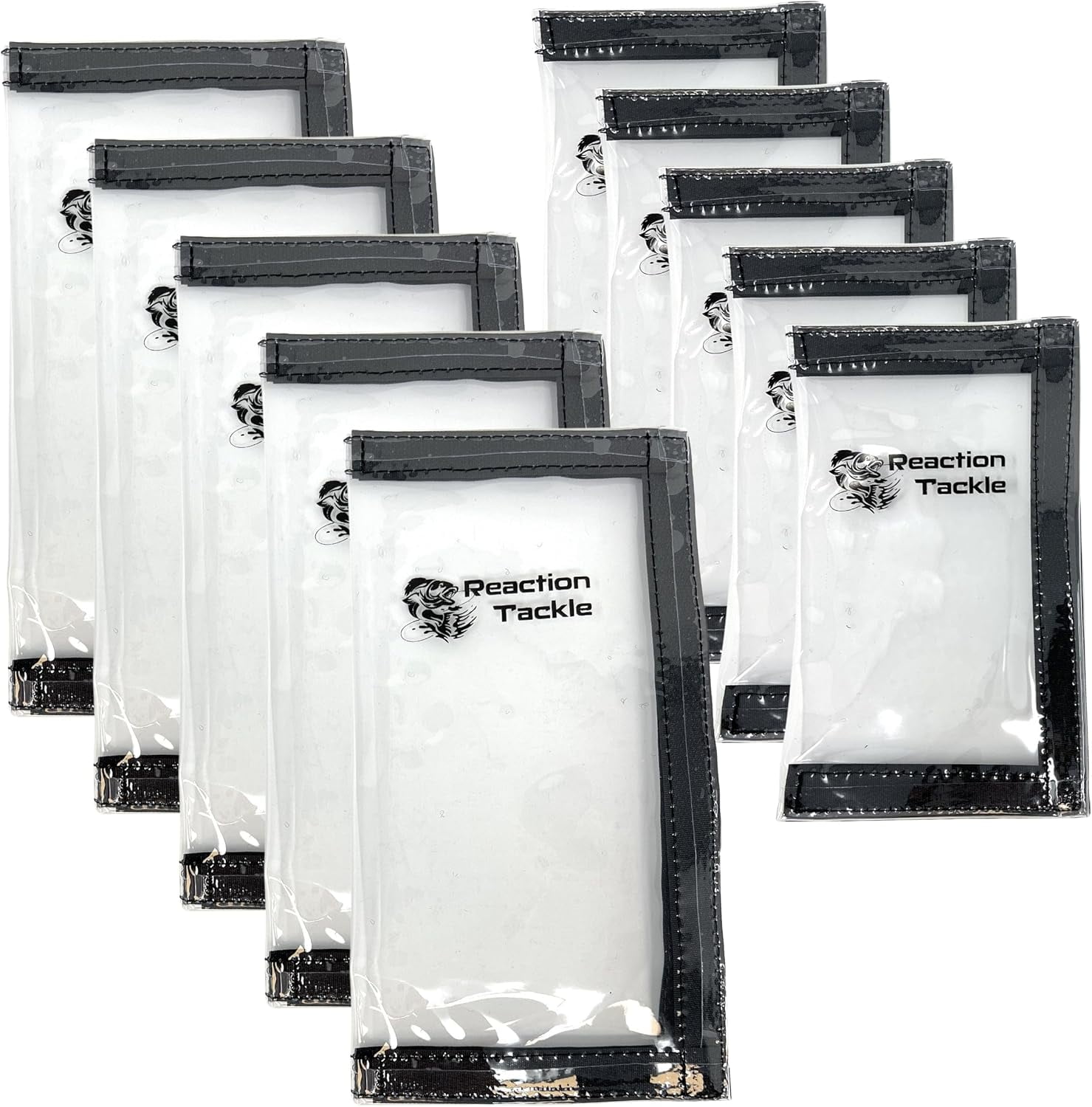 Reaction Tackle Fishing Lure Wraps or Lure Covers, Clear Fishing Hook ...