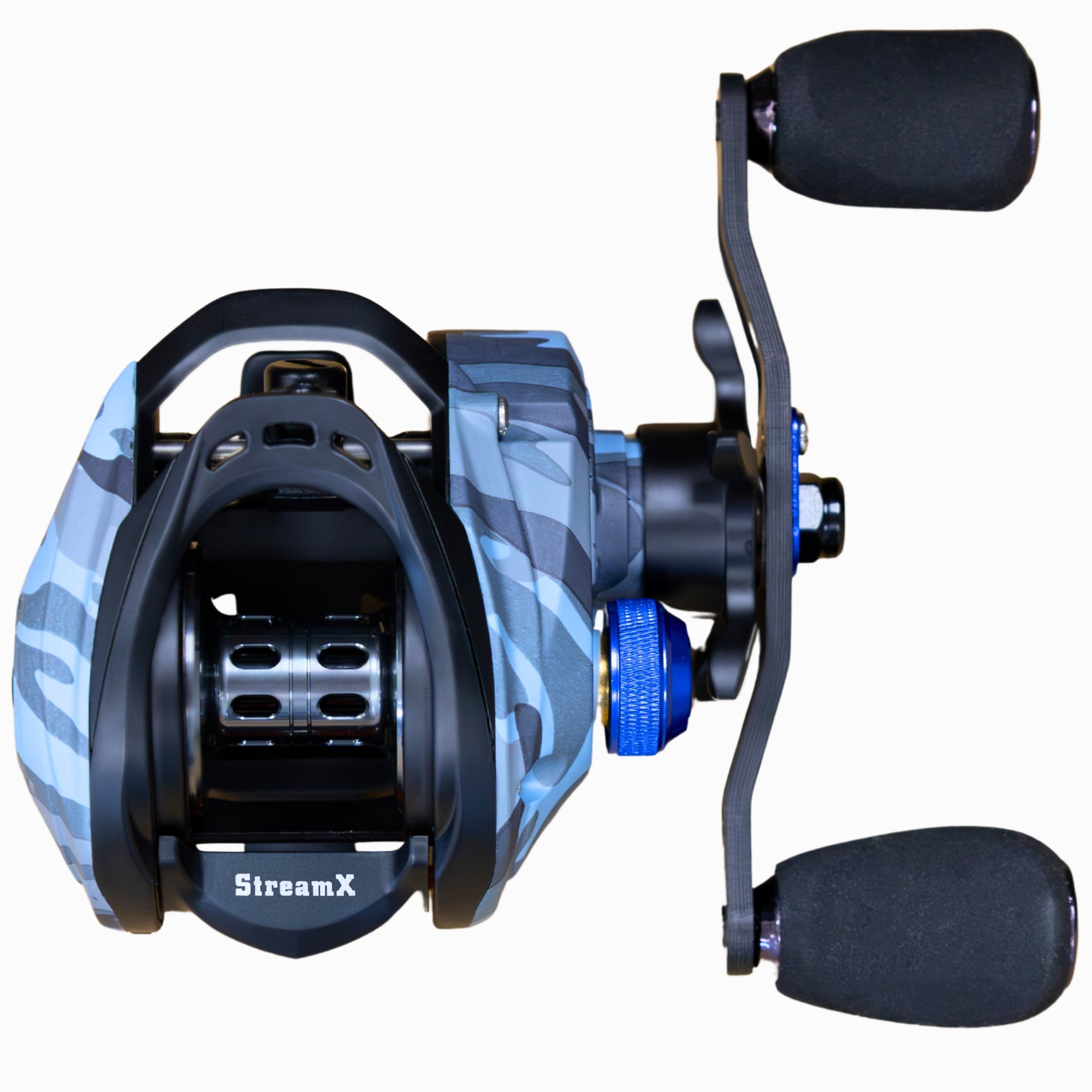 Reaction Tackle High Performance Baitcaster Fishing Reel- StreamX ...