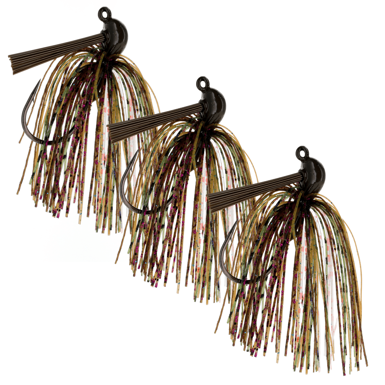 Lead Flipping Jig- 1/4oz- Bluegill (3 pack) - Walmart.com
