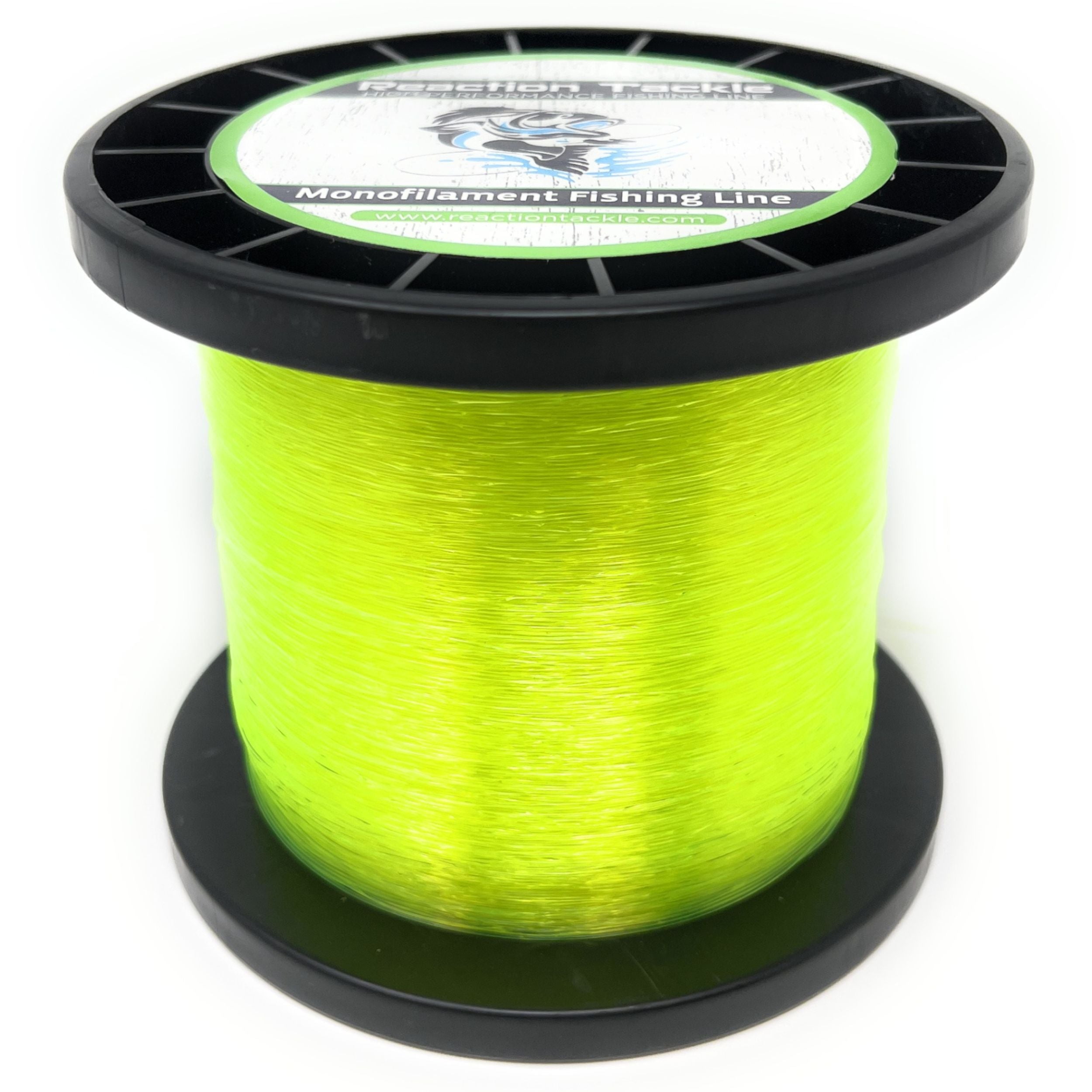 Reaction Tackle Monofilament Fishing Line- Strong and Abrasion ...
