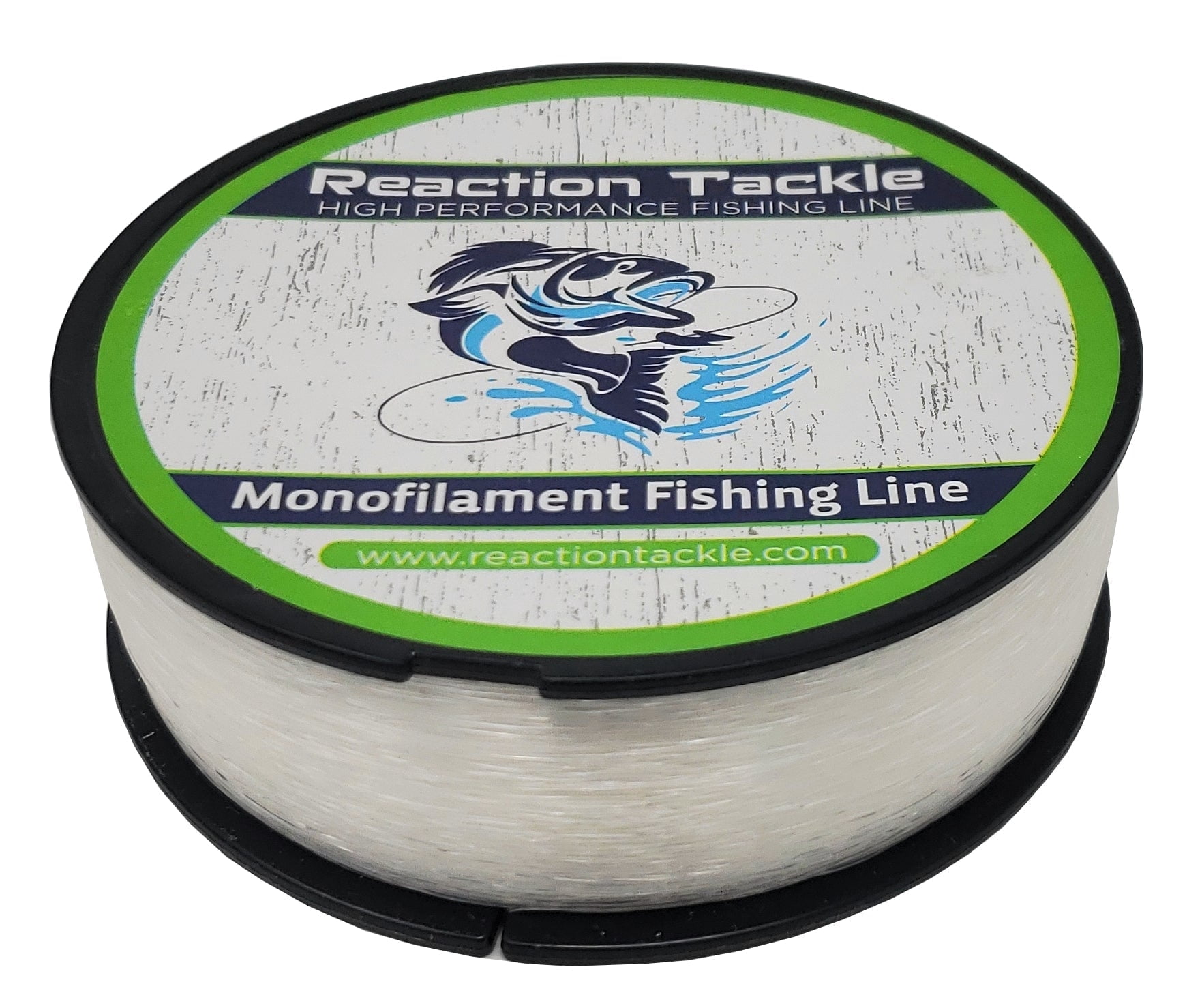 Reaction Tackle Monofilament Fishing Line- Strong and Abrasion ...